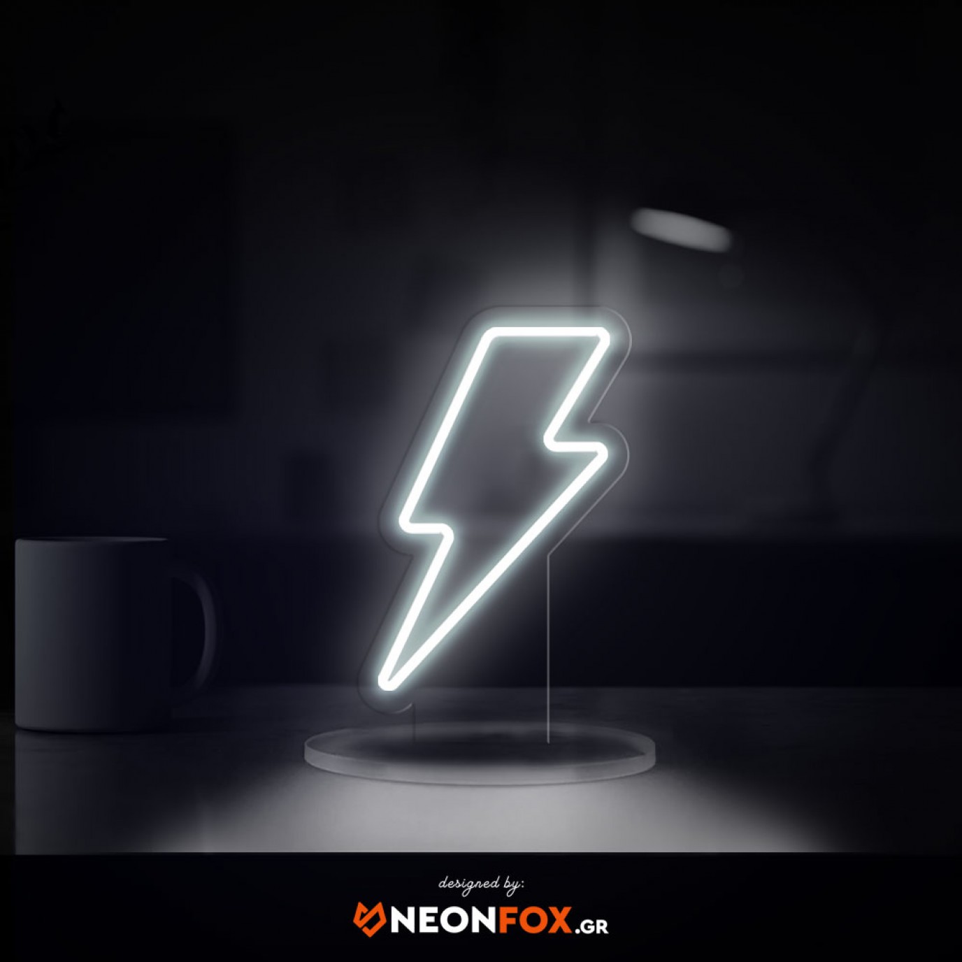 Thunder 2 - Tabletop Neon Light