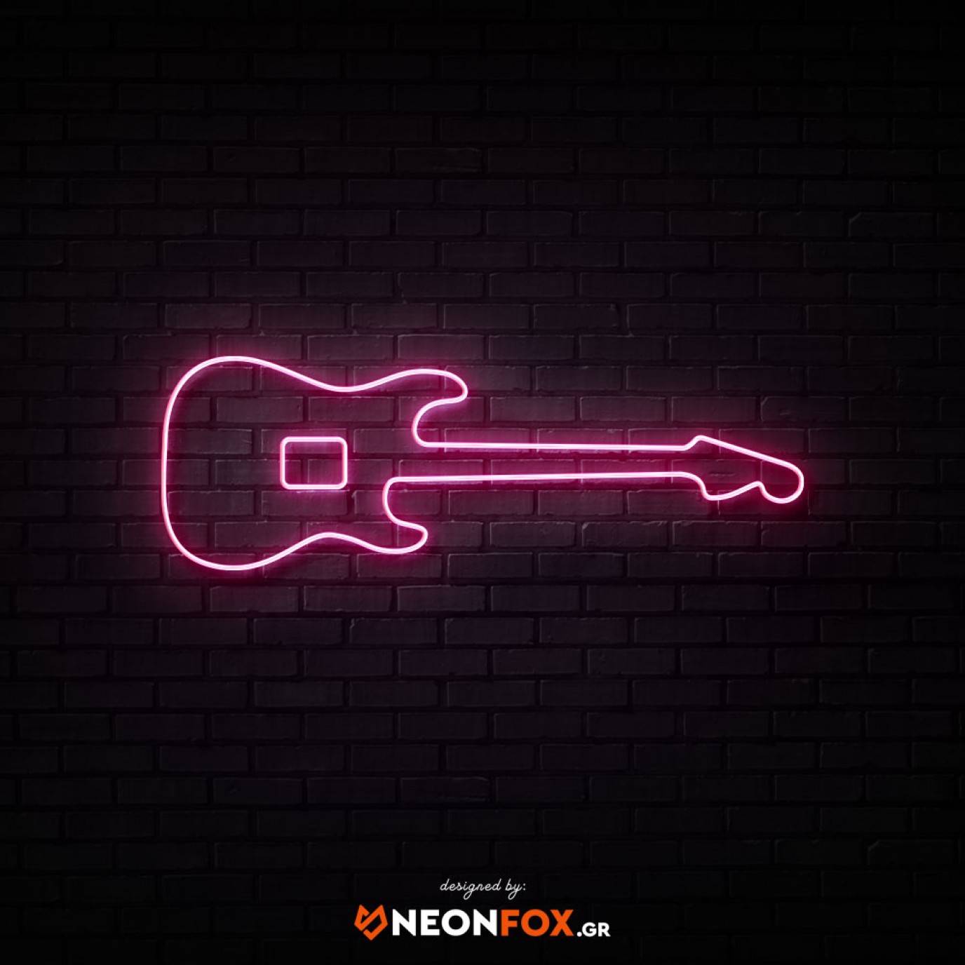 Electric Guitar - NEON LED Sign