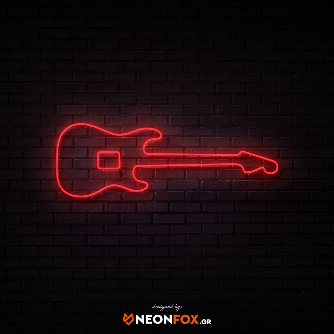 Electric Guitar - NEON LED Sign