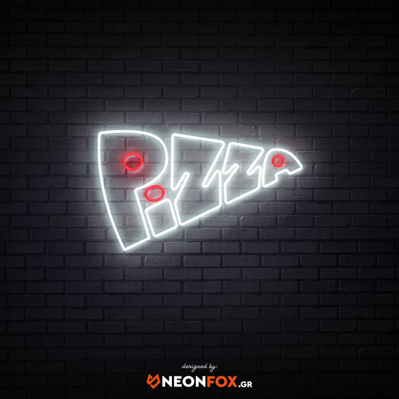 Pizza 4 - Επιγραφή ΝΕΟΝ LED