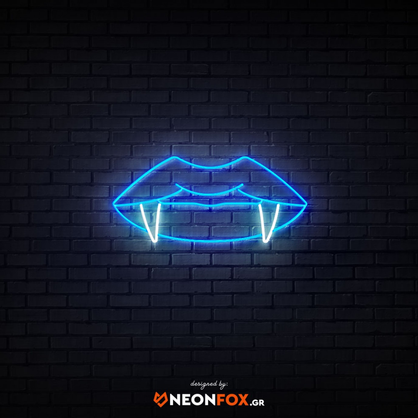 Vampire Μouth - NEON LED Sign