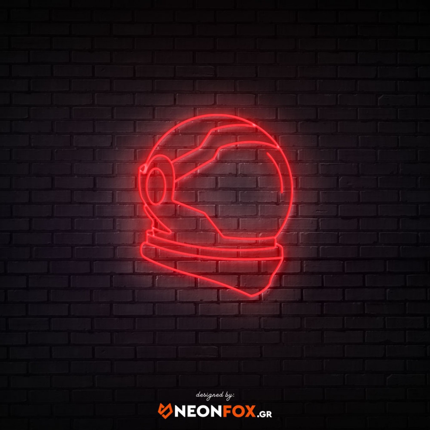 Astronaut helmet - NEON LED Sign