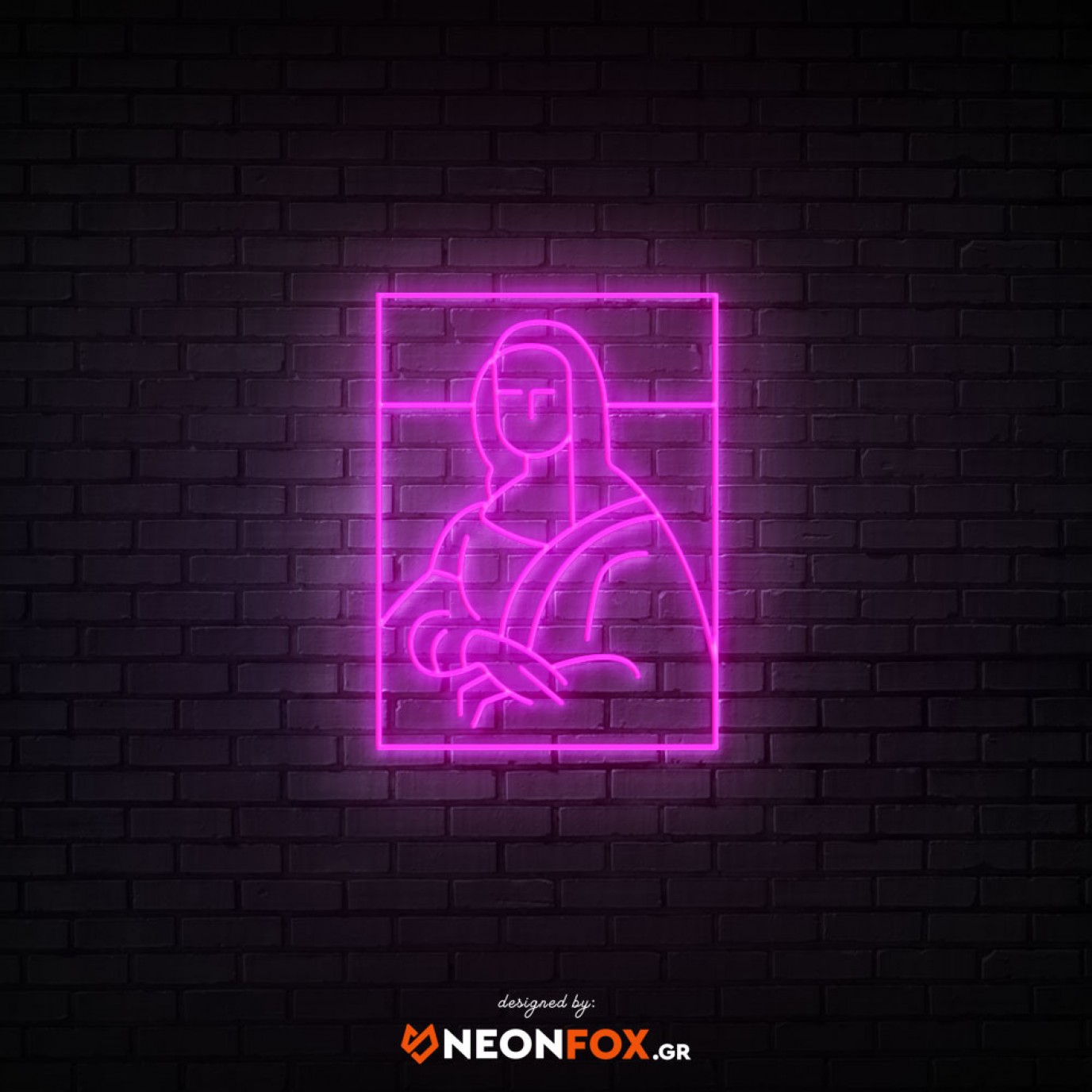 Mona Lisa 2 - NEON LED Sign