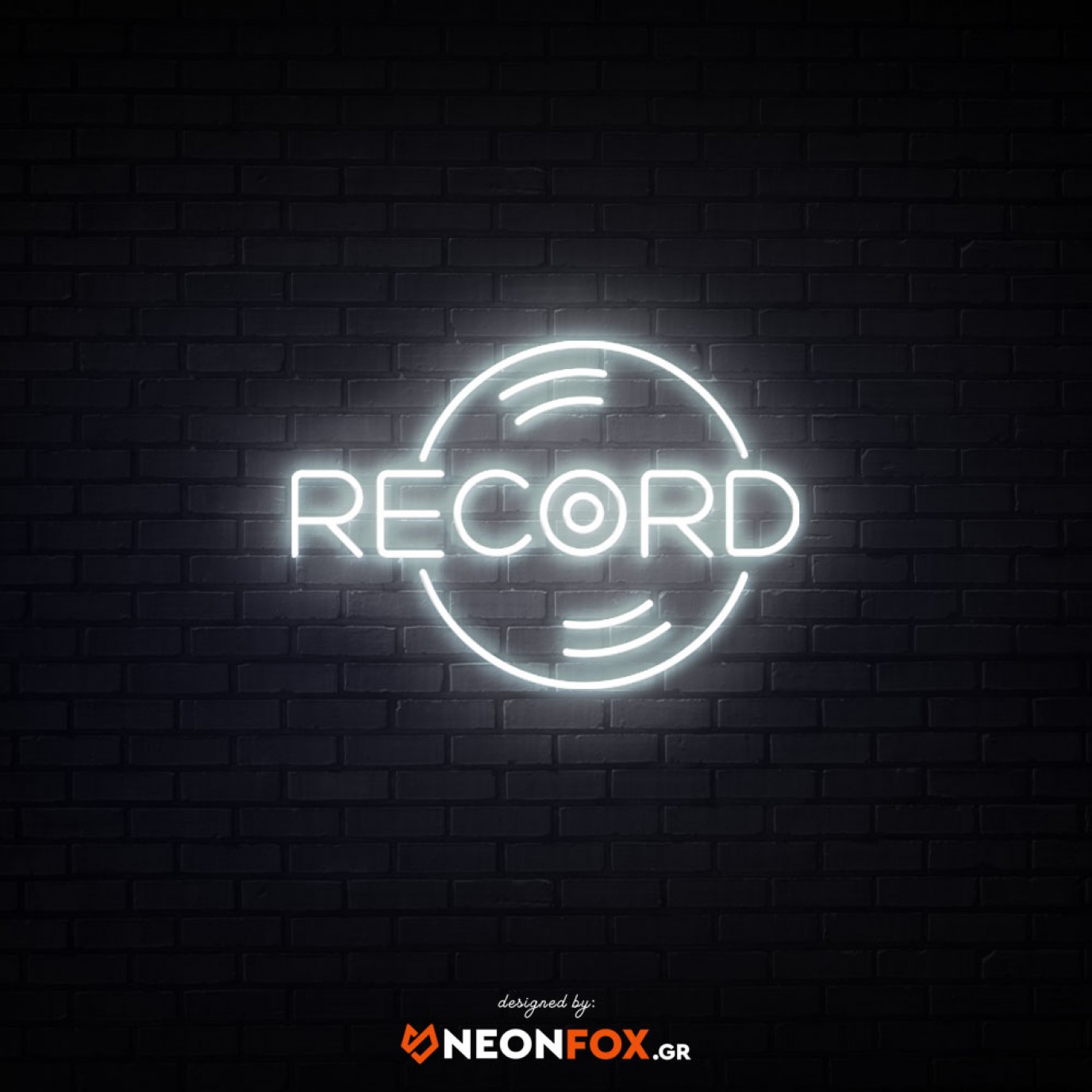 Record - NEON LED Sign
