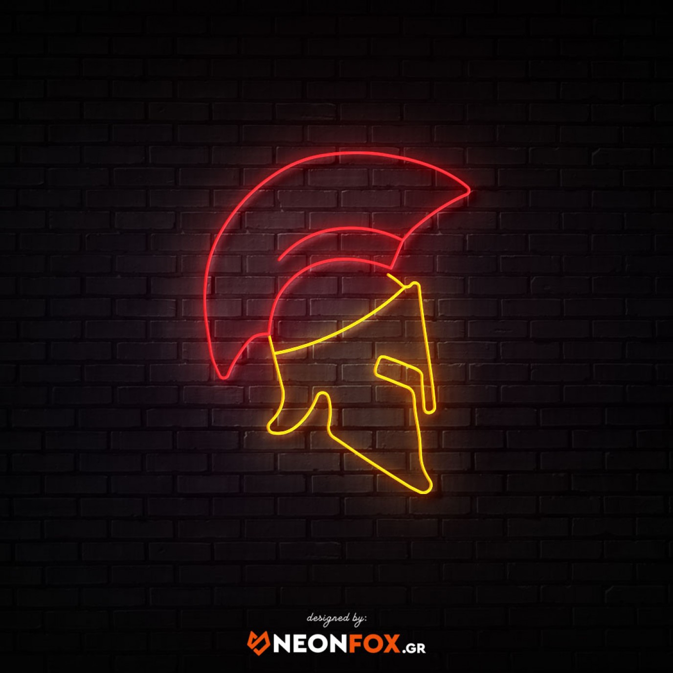 Helmet - NEON LED Sign