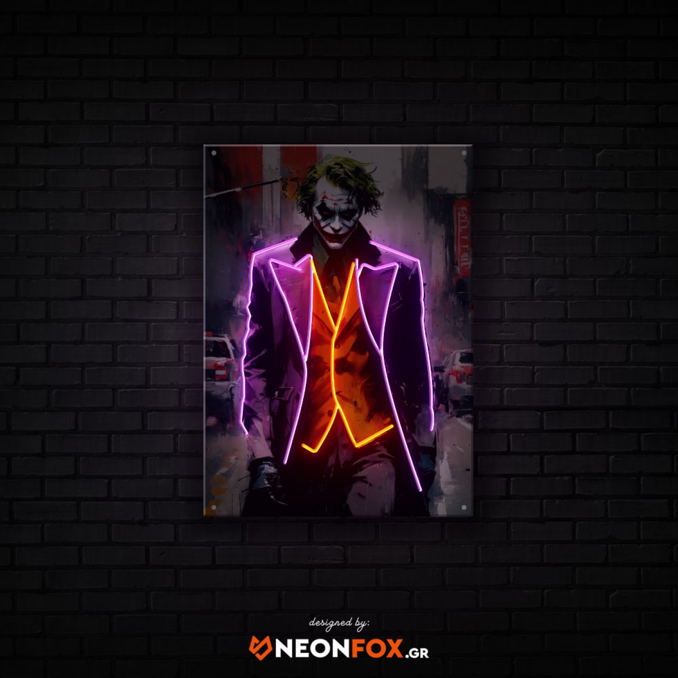 Joker 6 - NEON LED Artwork