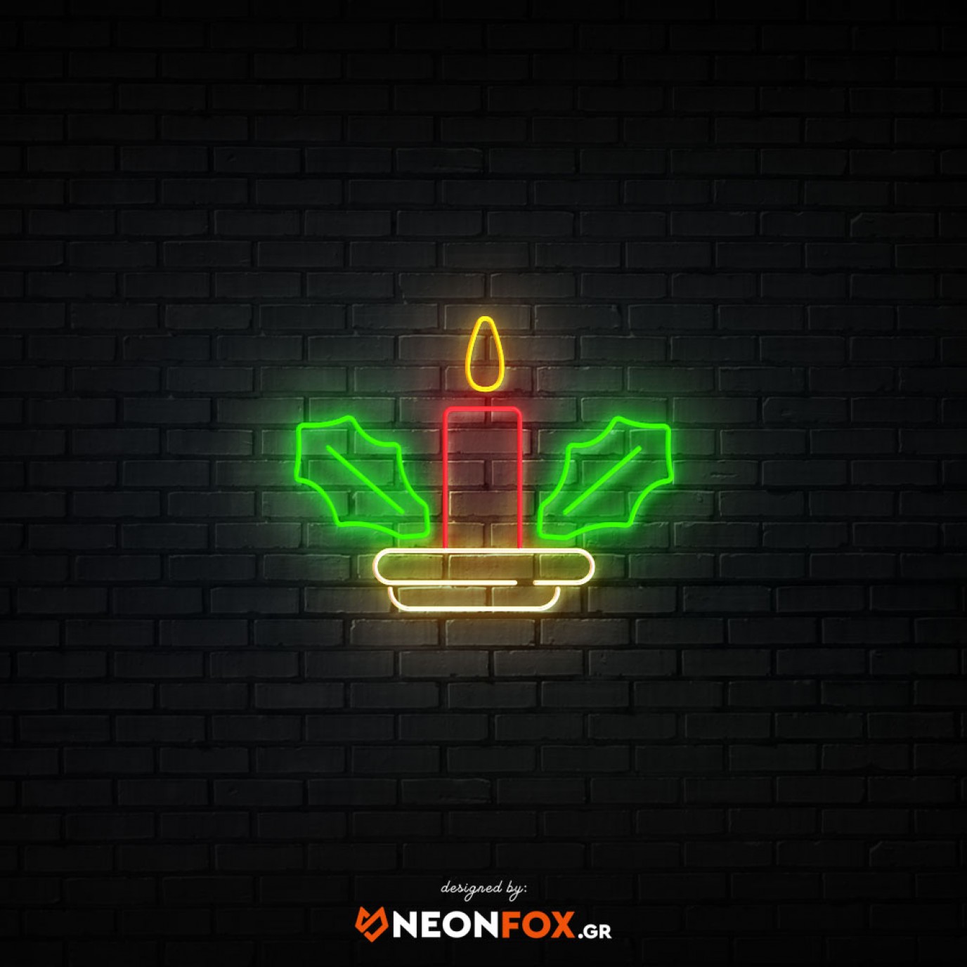 Candle - NEON LED Sign