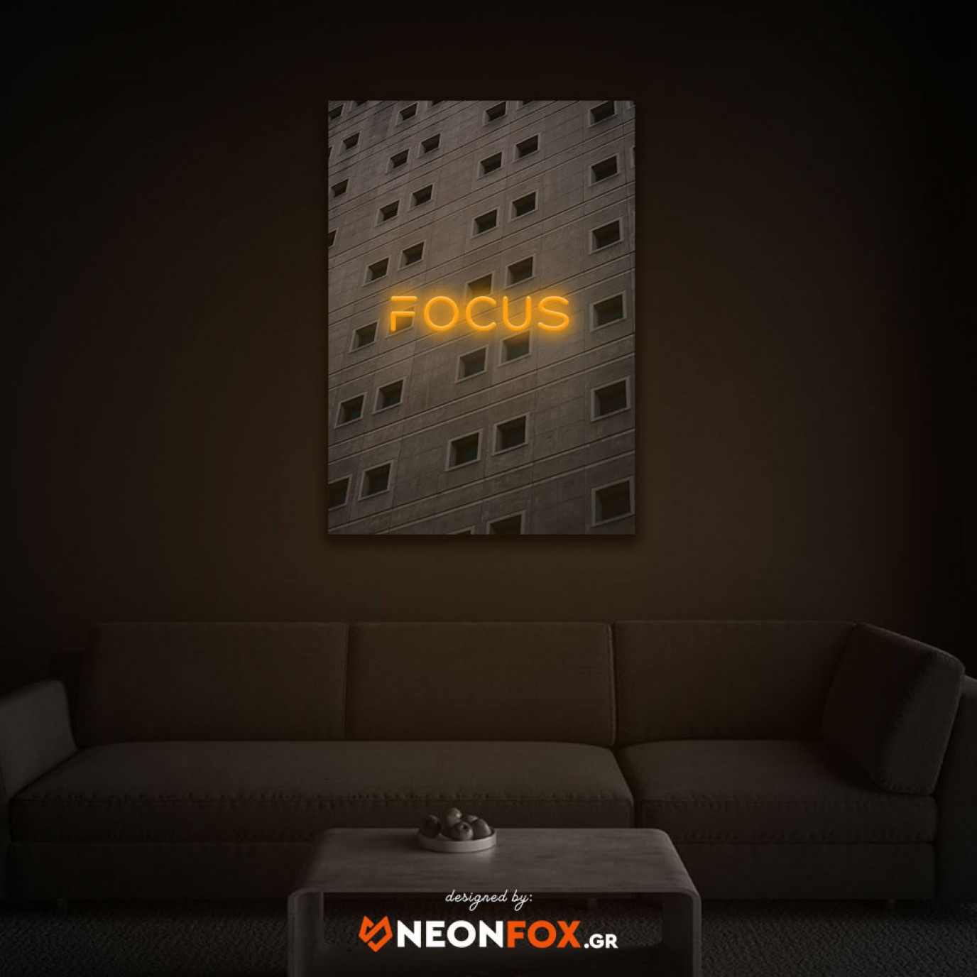 Focus - NEON LED Artwork