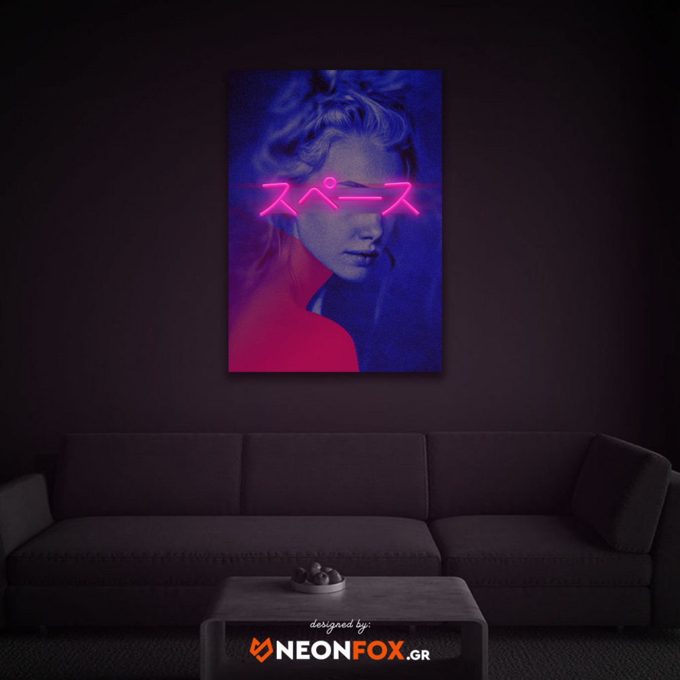 Space - NEON LED Artwork