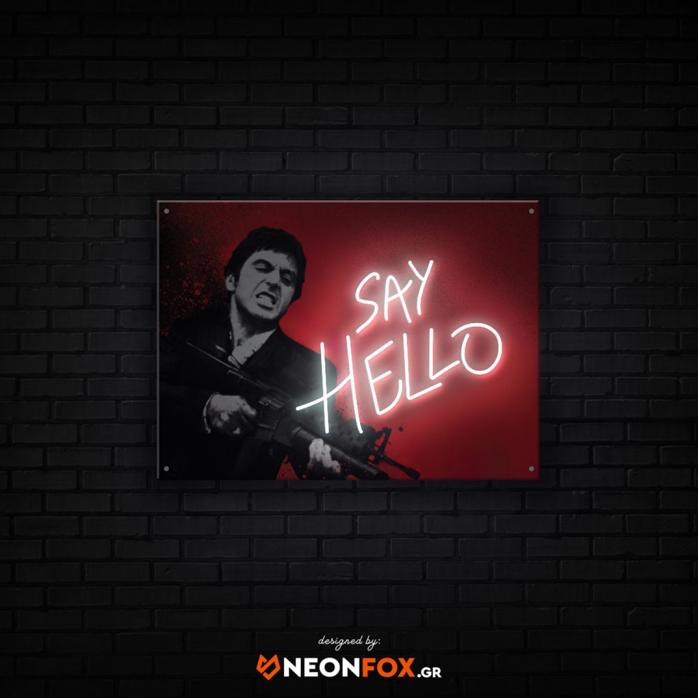 Say Hello - NEON LED Artwork