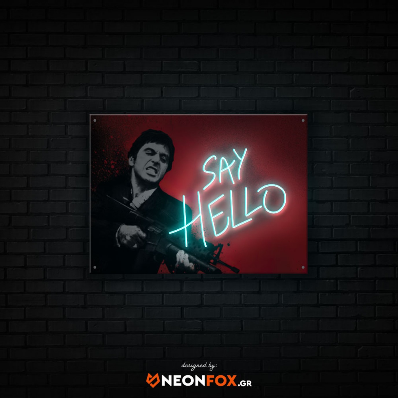 Say Hello - NEON LED Artwork