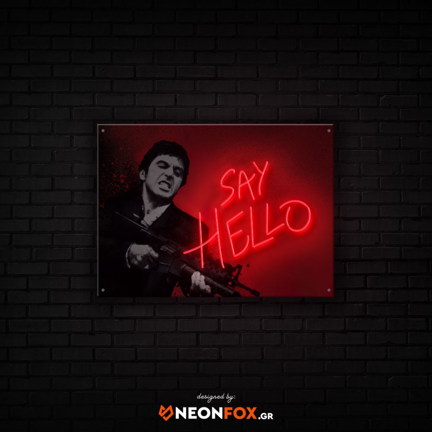 Say Hello - NEON LED Artwork