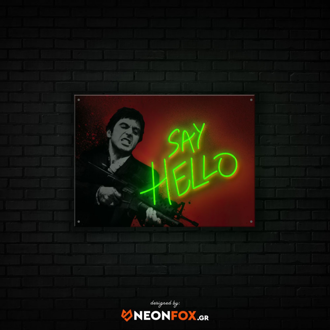 Say Hello - NEON LED Artwork