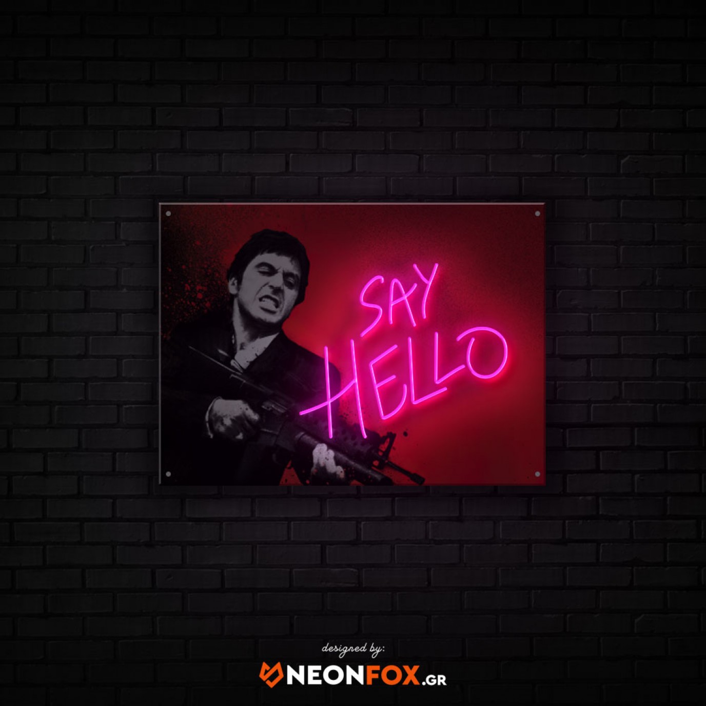 Say Hello - NEON LED Artwork
