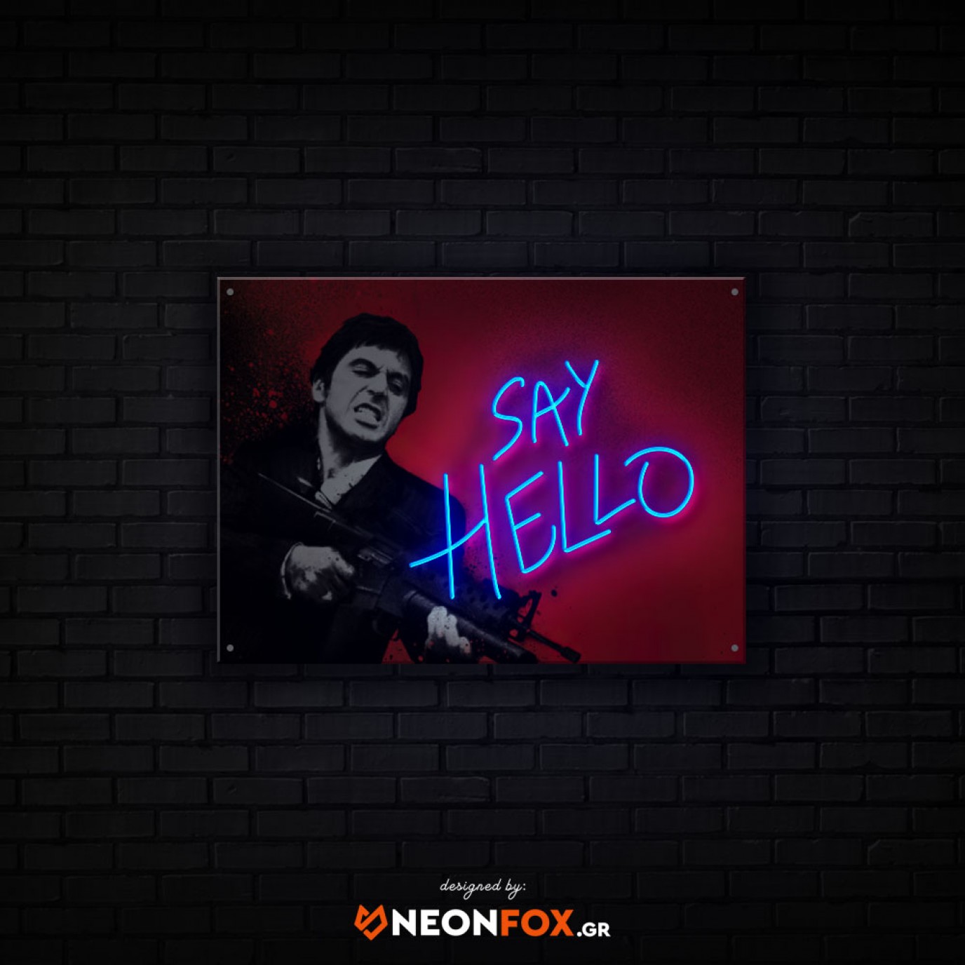 Say Hello - NEON LED Artwork
