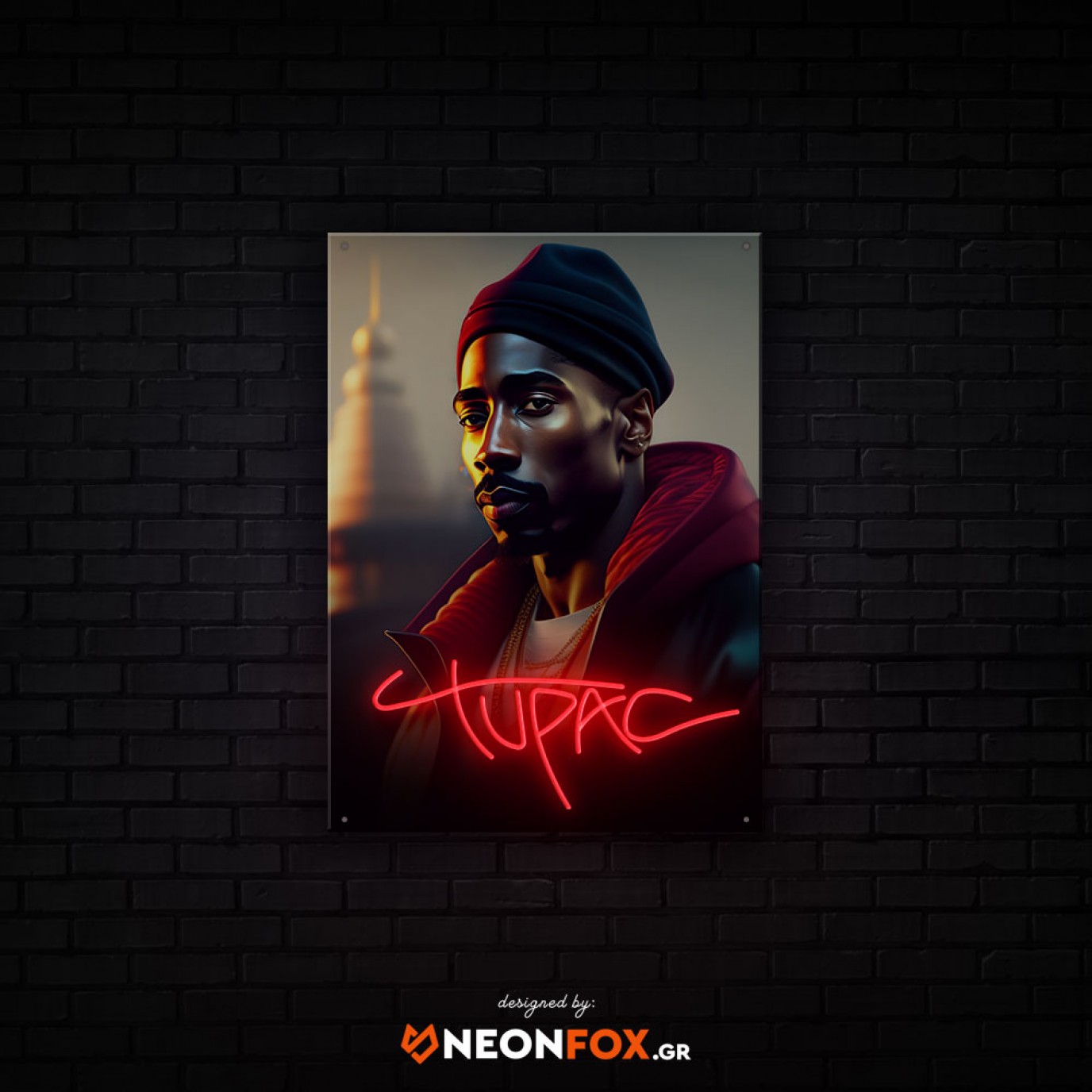 2pac1 - NEON LED Artwork