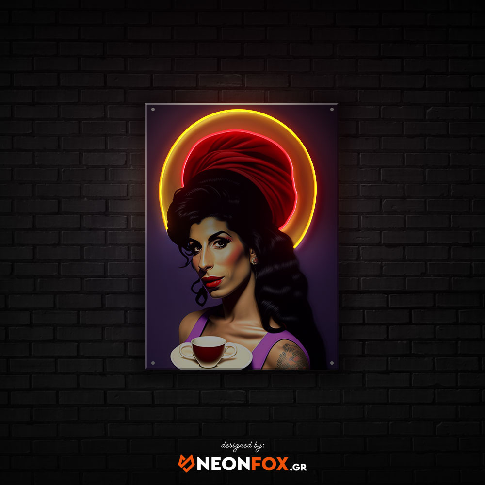 Amy Winehouse - NEON LED Artwork