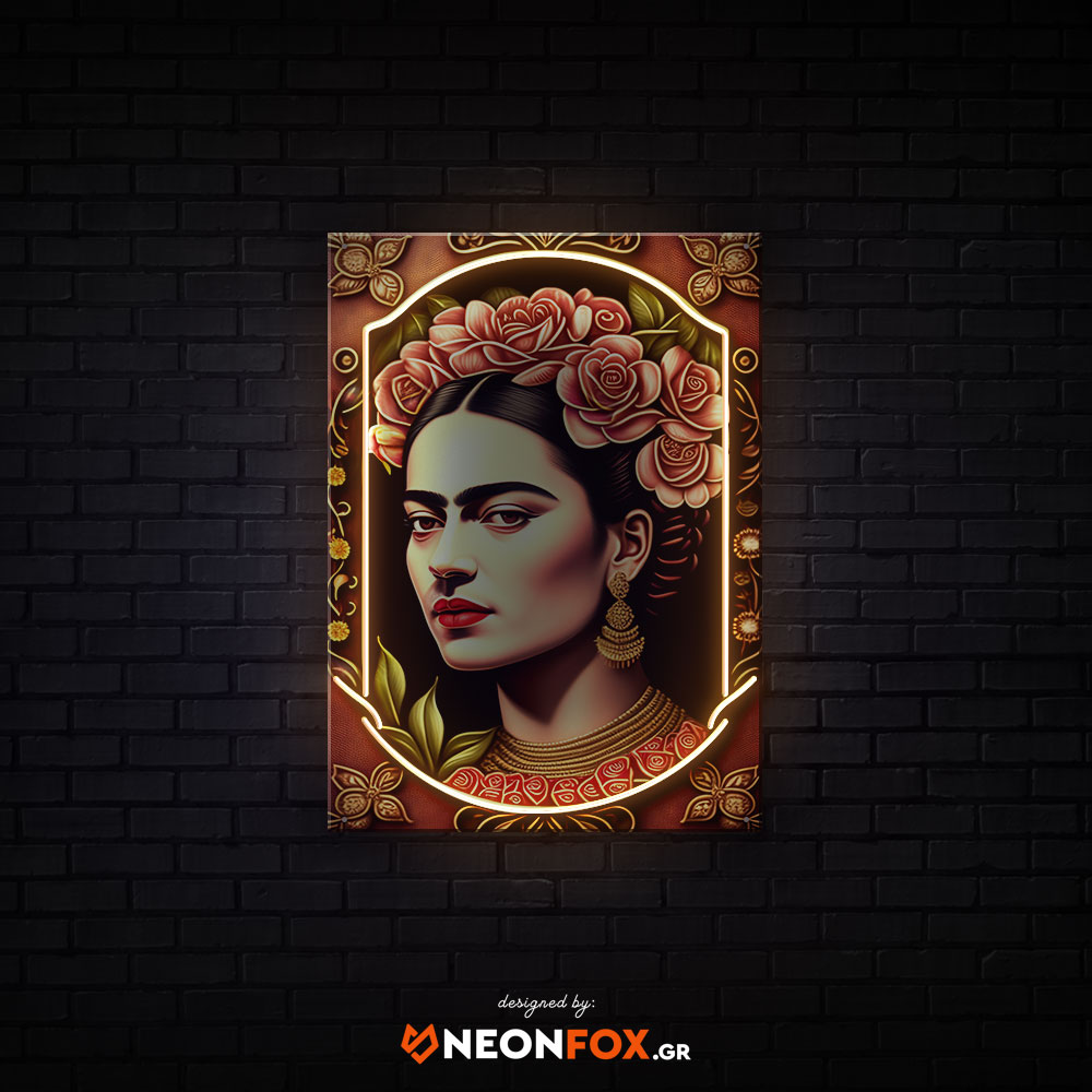 Frida Kahlo2 - NEON LED Artwork